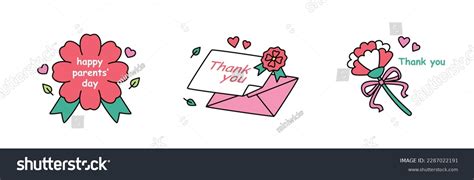 가족 월 부모님을 감사하고 자녀를 사랑하는 스톡 벡터로열티 프리 2287022191 Shutterstock