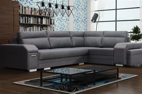 D B Möbel Db Möbel Solo Ecksofa Hocker Und Minibar Integriert Mit