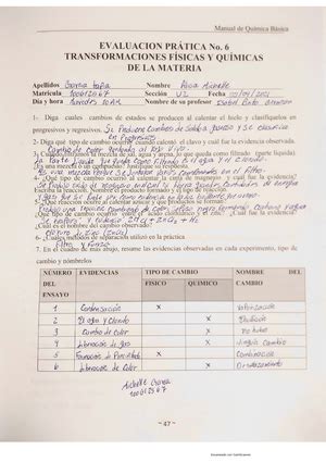 Manual de laboratorio de quimica uasd LAB Química Básica Studocu
