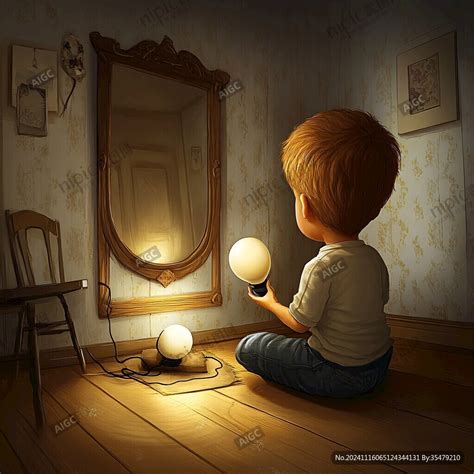 Ai创作图小台灯下的小朋友 三维卡通人物照明 治愈系儿插 治愈系儿童插画 星星点灯男孩 灯下人 童年插画梦幻童年 灯影子人物 灯下阅读 心理儿插 梦幻儿童插画超治愈 镜子一个人 唯美小男孩插画