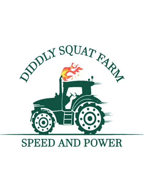 Diddly Squat Farm Green T For Fans Inspire Uplift