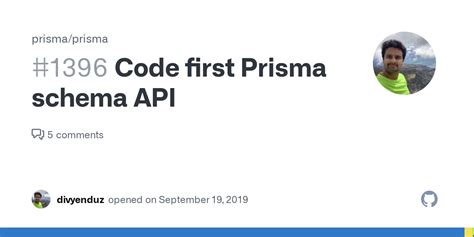 Code First Prisma Schema API Issue Prisma Prisma GitHub