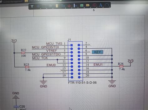 Tms320f280039c 我们用f280039c作为电源的控制器，当用xds110 Debug Probe作为烧录器时，连接不到