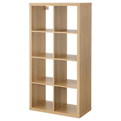 Kallax Cube Storage Unit Oak Effect 77x147 Cm Ikea Shelving Unit Kallax Cube Storage Unit Oak Effect 77x147 Cm Ikea Shelving Unit