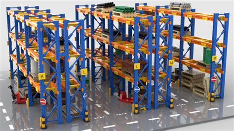 Lego Moc Pallet Jack Truck By Owngaming Rebrickable Build With Lego