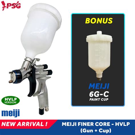 Meiji Spraygun Finer Core Hvlp