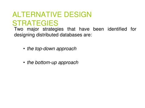 Ppt Distributed Database Design Powerpoint Presentation Free