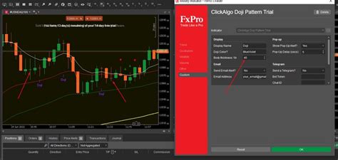 Error Doji Indicator CTrader Help Community ClickAlgo Forum