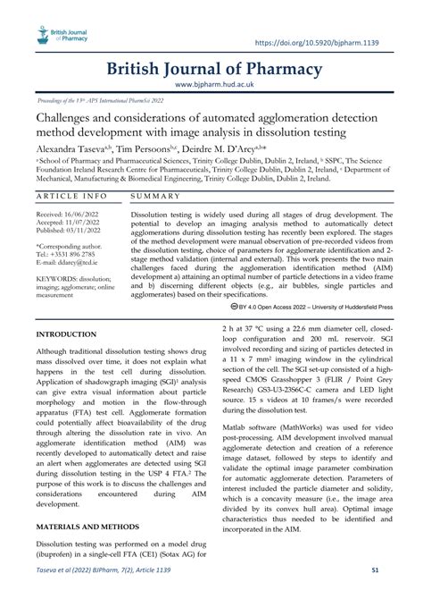 Pdf Challenges And Considerations Of Automated Agglomeration