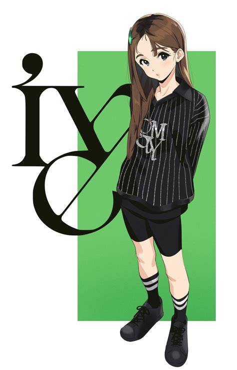 Safebooru 1girl Arms Behind Back Bike Shorts Black Eyes Black Shirt