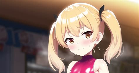 Novelai 少し恥ずかしそうなメスガキ ハリソヴのイラスト Pixiv