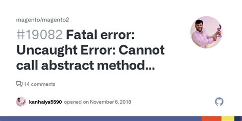 Fatal Error Uncaught Error Cannot Call Abstract Method Magento