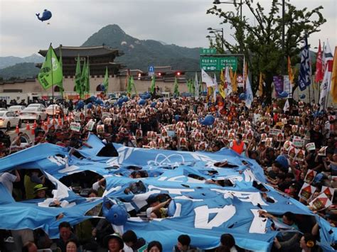 Iaea Chiefs South Korea Visit Draws Protests Over Fukushima Water
