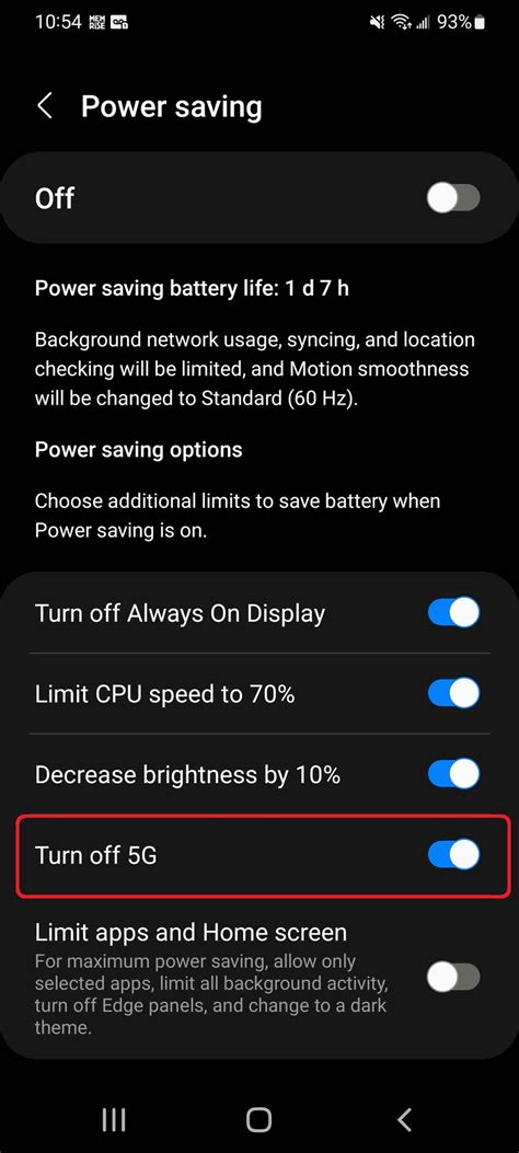 How To Turn Off 5G On Your Android Phone Android Authority