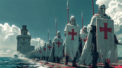Templars Chanting In A March Across The Mediterranean Coast YouTube