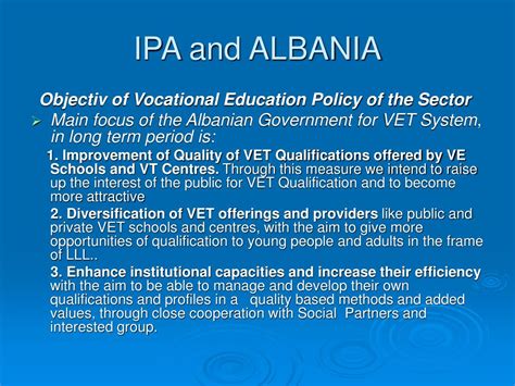 Ppt Recent Development In Albanian Vet System Powerpoint Presentation