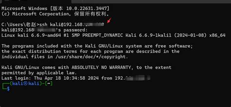 Kali Linux如何开启ssh远程连接服务