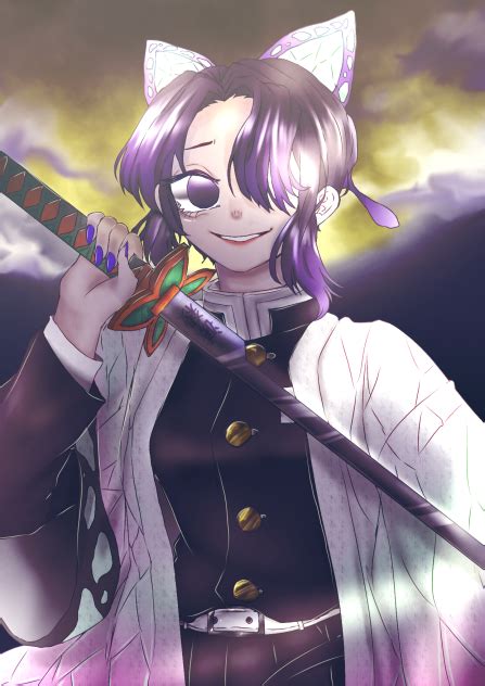 蟲柱 胡蝶しのぶ Ibispaint