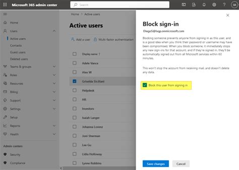 how to disable a user account in microsoft 365 sharepoint diary