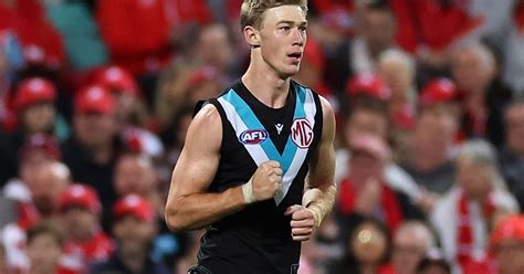 Todd Marshall 100th Afl Game By The Numbers