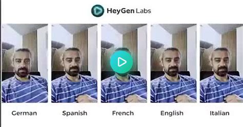 Heygen Labs Neuro Net Accurately Translates With Facial Expressions