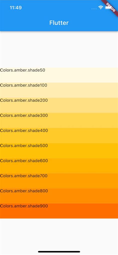 Fluttercolors