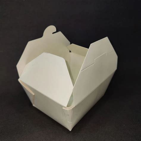 Paper Food Box White 800 ML At Rs 7 73 Piece Paper Container In Surat