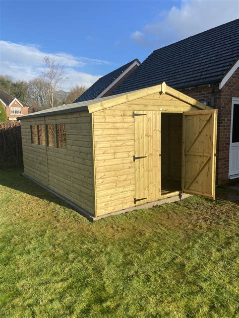 Superior Apex Sheds In Shropshire And West Midlands