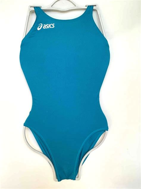 Yahoo オークション 中古 Asics アシックス 旧ロゴ 競泳水着 Als423