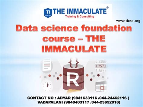 data science foundation course ppt