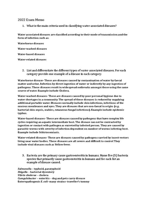 2022 Exam Memo Memo 2022 Exam Memo 1 What Is The Main Criteria