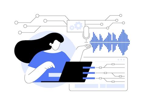 premium vector computational linguist abstract concept vector