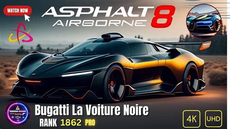 Asphalt 8 Airborne 2023 Gameplay PC UHD 4K60FPS Bugatti La
