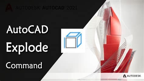 Autocad Explode Command Autocad Command Youtube