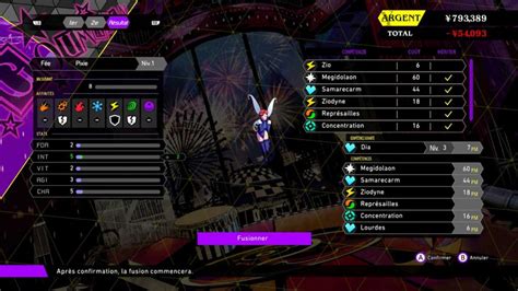 Guide Soul Hackers 2 Comment Réussir à Créer Une Pixie Avec Megidolaon Generation Game