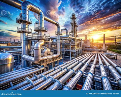 Chemical Processing Linear Icons Set Synthesis Reactor Distillation