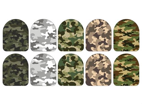 omnipod fabric stickers for surface of pod l 10 pack camo omnipod sticker omnipod patch
