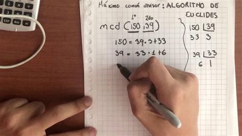 Algoritmo Euclidianobraulio Silva Grupo 30 Youtube