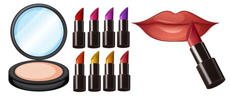 Different Lipstick Colour Make Up 519298 Vector Art At Vecteezy