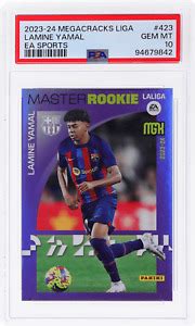 Lamine Yamal 2023 Panini Megacracks La Liga EA Sports 423 Master