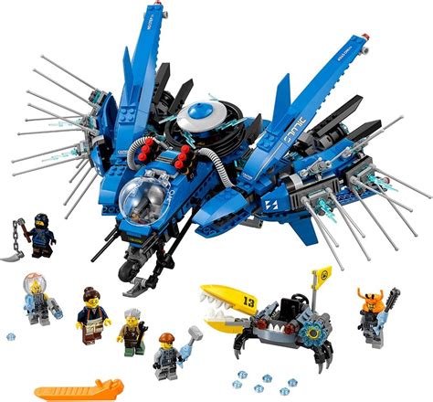Amazon Com Lego Ninjago Movie Lightning Jet Building Kit Piece
