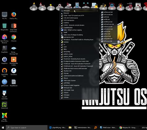 Ninjutsu OS Kali Linux в среде Windows Telegraph