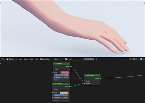 NPR Skin Shader Showcase Breakdown Finished Projects Blender Artists Community
