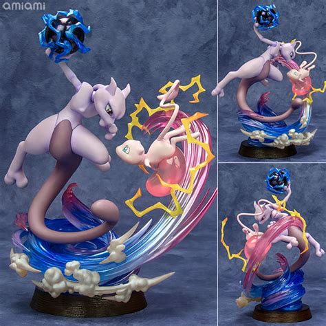 【ポケモン】gem Exシリーズ『ミュウ＆ミュウツー』完成品フィギュア【メガハウス】より2019年12月再販予定♪ 人気フィギュア