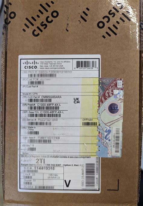 Cisco Ethernet Switch C1000 48fp 4x L 48x 10 100 1000 Ethernet Poe Ports Anetwork Switch