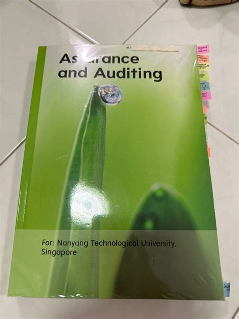 Assurance And Auditing Ntu Textbook Hobbies And Toys Books And Magazines