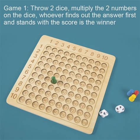 Jogos De Tabuleiro Educativos 99 Tabela De Multiplicação Frete grátis
