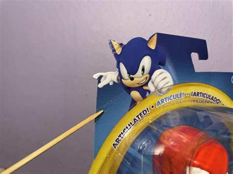 Mavin JAKKS Pacific Sonic The Hedgehog Knuckles With Chaos Emerald 4