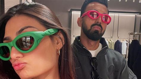 Kl Rahul Athiya Shetty Are Pair Of Goofballs In Cricketers Birthday