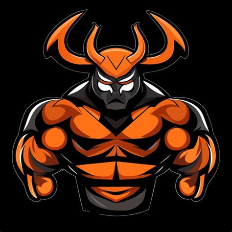 Premium Vector Flat Design Isolated Demon Vector